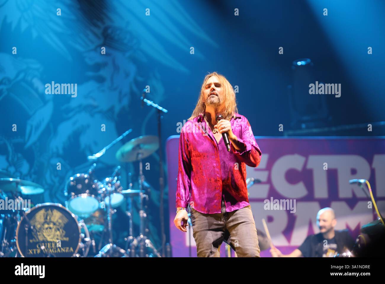 International music group Electric Pyramid and their singer Ol Beach ...