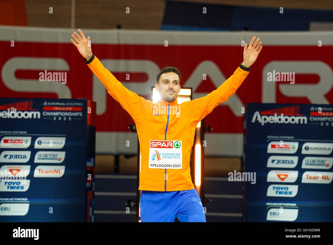 APELDOORN, NETHERLANDS - MARCH 9: Samuel Chapple of The Netherlands ...