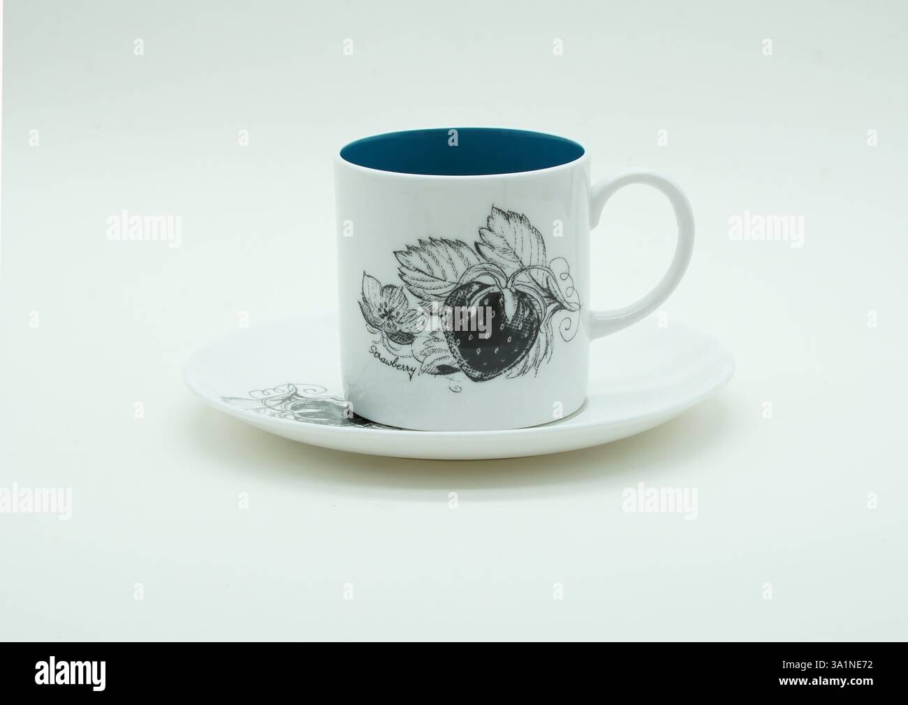 Susie Cooper Design, china coffee cup, Black Fruit pattern, circa 1960 ...