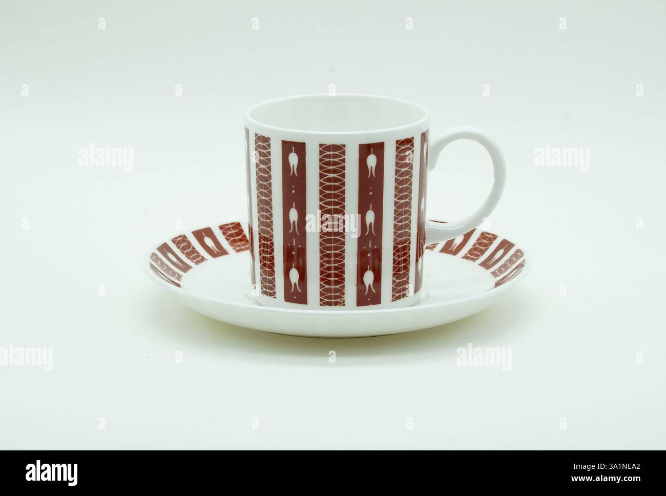 Susie Cooper Design, coffee cup and saucer in Andromeda pattern, circa ...