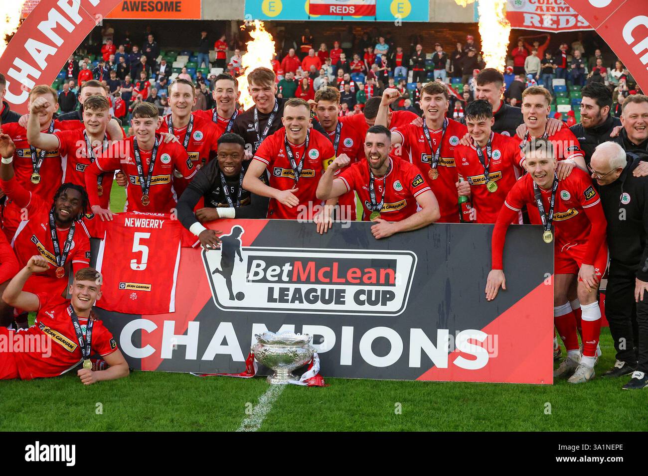National Football Stadium at Windsor Park, Belfast, Northern Ireland ...
