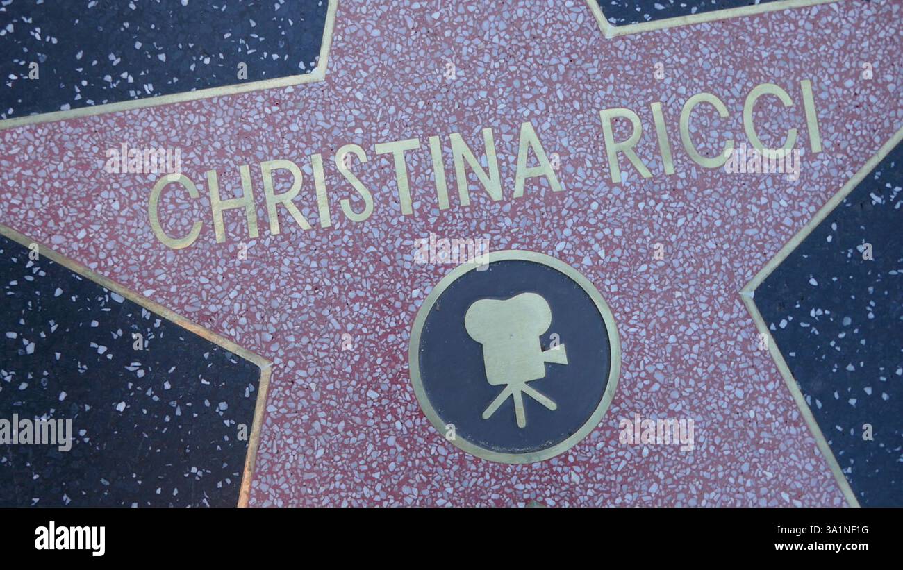 Hollywood, California, USA 7th March 2025 Actress Christina Ricci ...