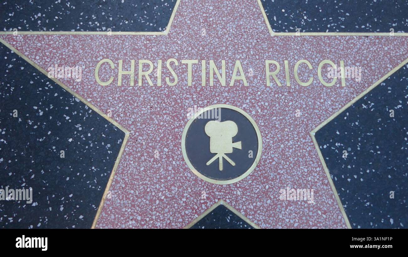 Hollywood, California, USA 7th March 2025 Actress Christina Ricci ...