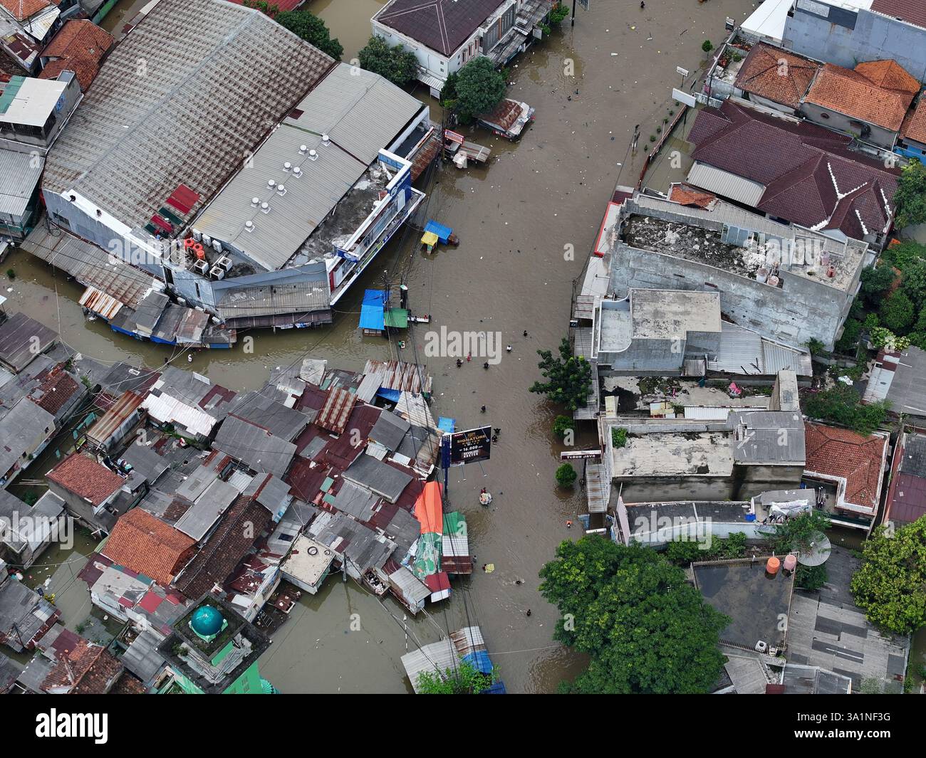Flooding in southern Bandung occurs during the heavy rainy season ...
