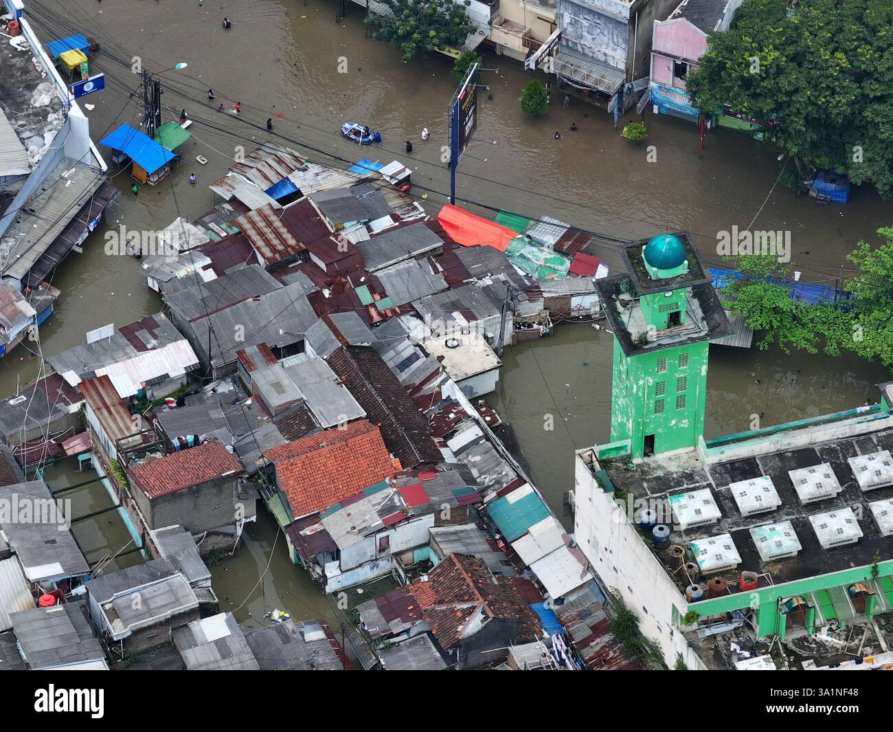 Flooding in southern Bandung occurs during the heavy rainy season ...