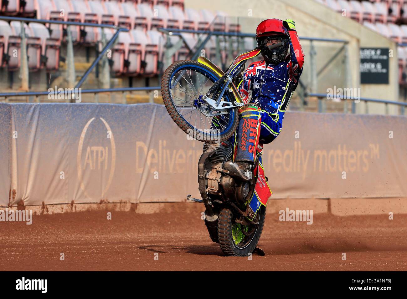 National Speedway Stadium, Manchester on Sunday 9th March 2025. Tate ...