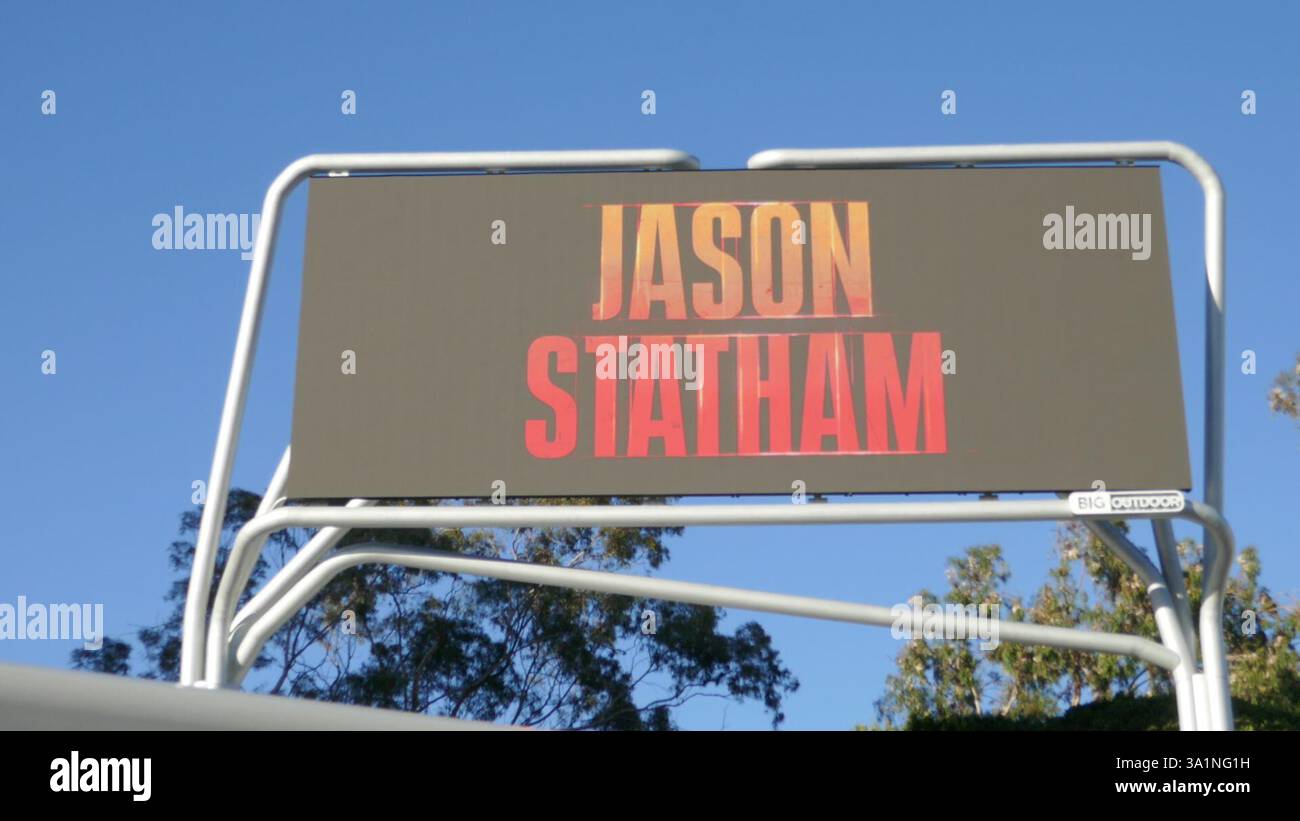 Los Angeles, California, USA 7th March 2025 Jason Statham A Working Man ...