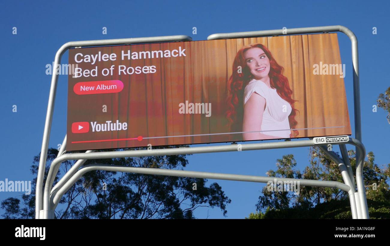 Los Angeles, California, USA 7th March 2025 Caylee Hammack Bed of Roses ...