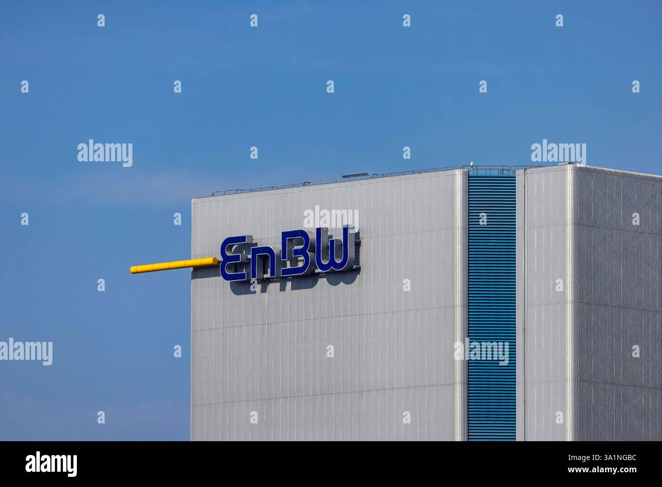 Kraftwerk Altbach/Deizisau, betrieben von der EnBW. Eines der größten ...