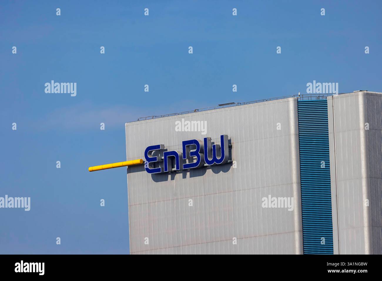 Kraftwerk Altbach/Deizisau, betrieben von der EnBW. Eines der größten ...