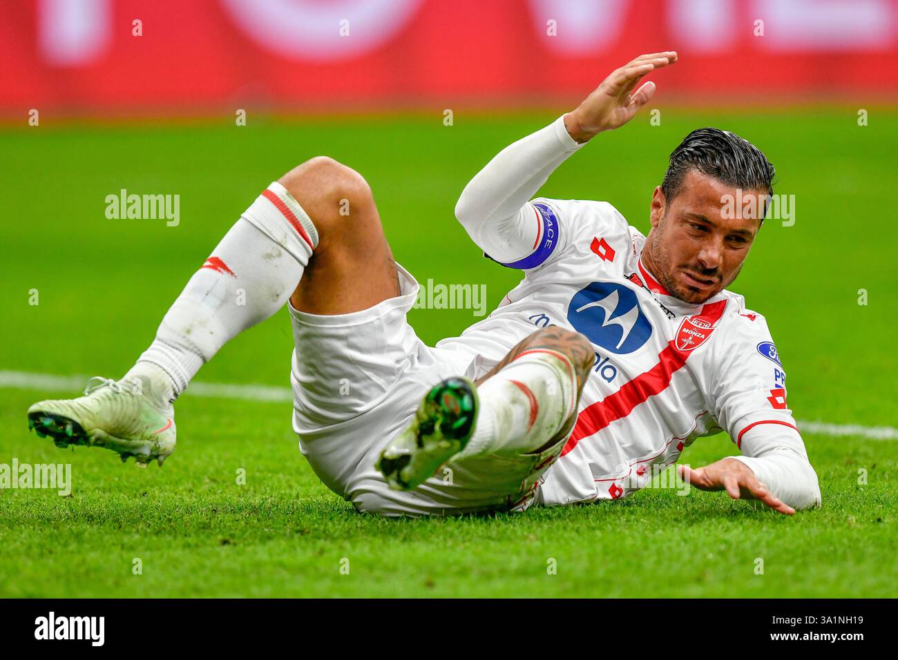Milano, Italy. 08th Mar, 2025. Armando Izzo (4) of Monza seen in the ...