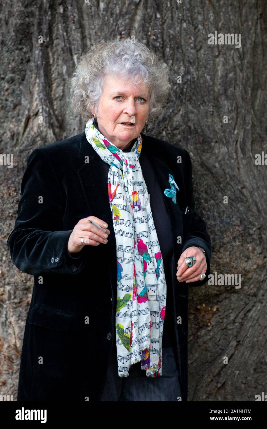 Margaret J. Hambling, British Artist, Painter & Sculptor Stock Photo ...