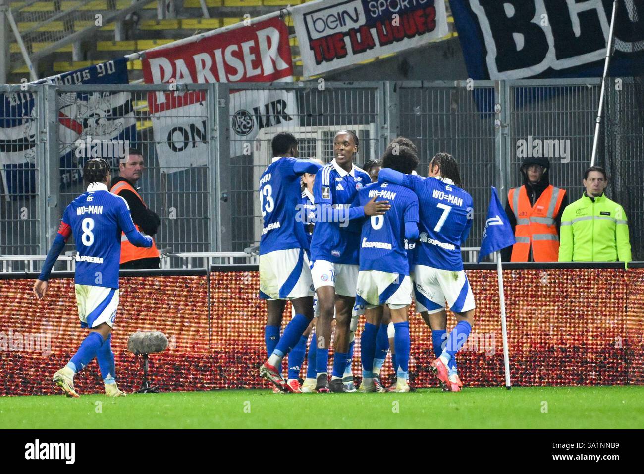 France. 09th Mar, 2025. 10 Emmanuel Esseh EMEGHA (rcsa) during the ...
