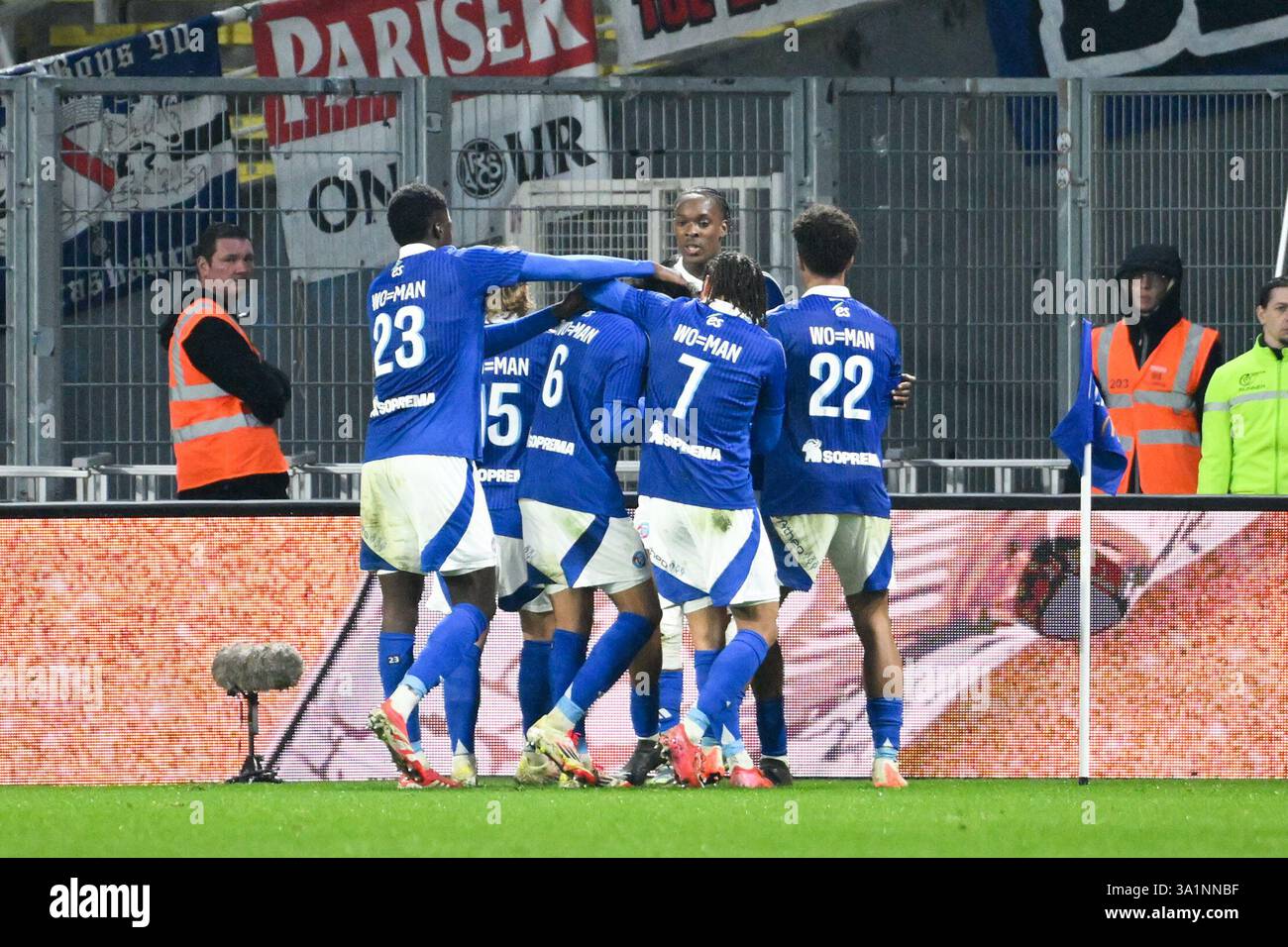 France. 09th Mar, 2025. 10 Emmanuel Esseh EMEGHA (rcsa) during the ...