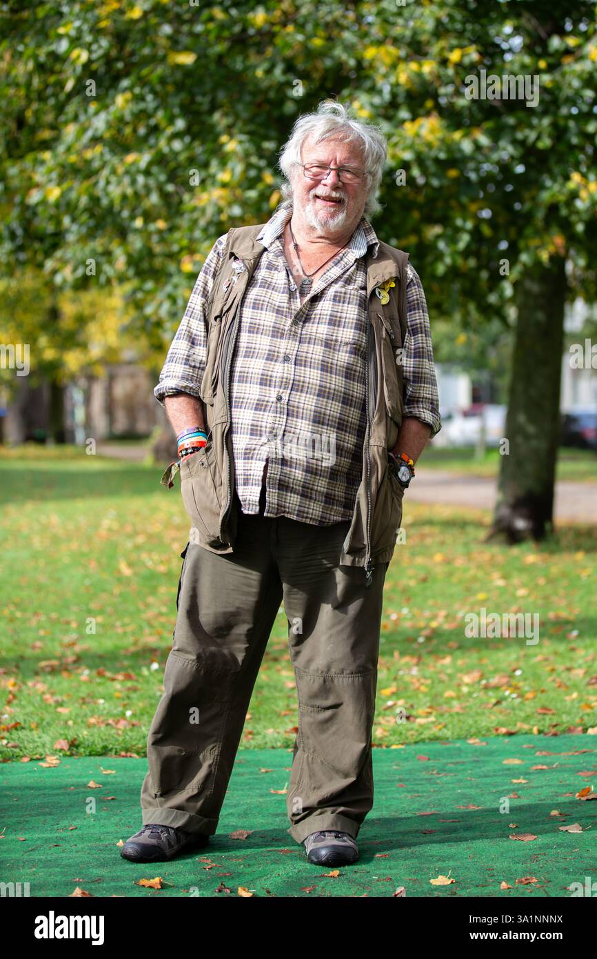 William Edgar Oddie aka Bill Oddie, photographed at the Cheltenham ...