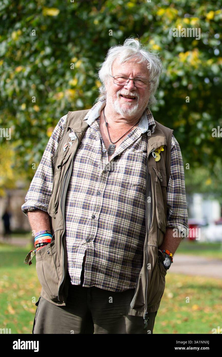 William Edgar Oddie aka Bill Oddie, photographed at the Cheltenham ...