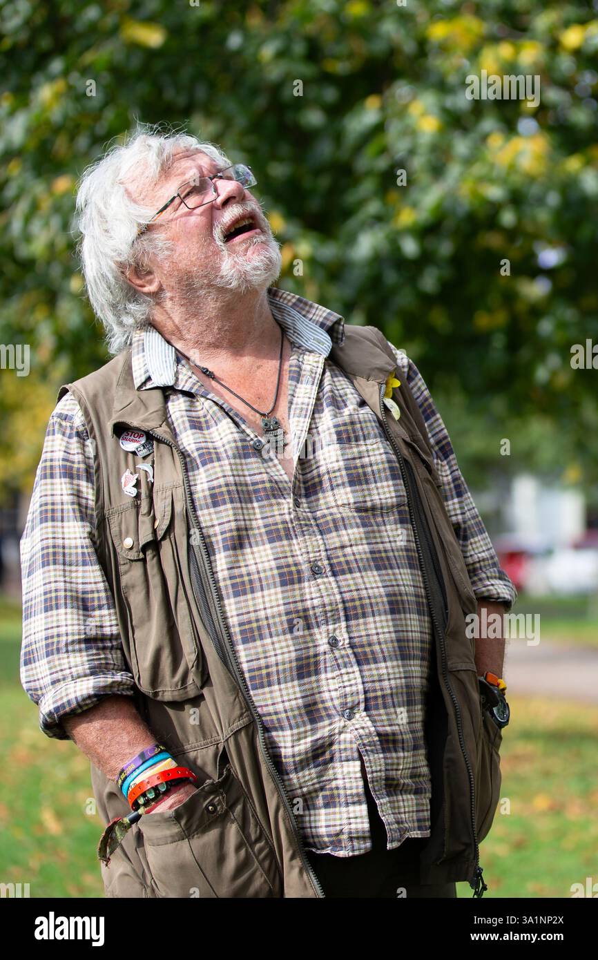 William Edgar Oddie aka Bill Oddie, photographed at the Cheltenham ...