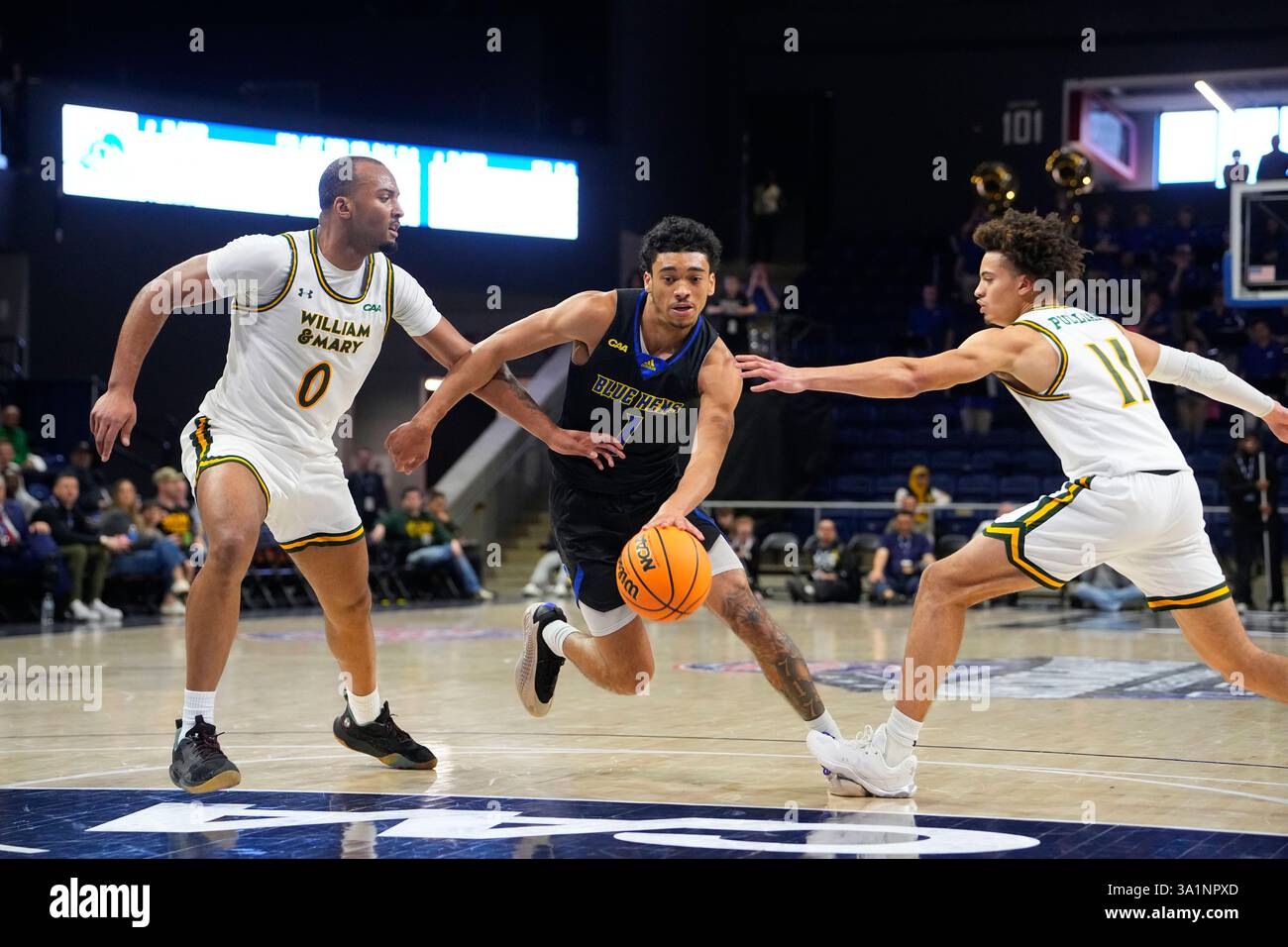 WASHINGTON, DC - MARCH 09: Delaware Blue Hens Guard Izaiah Pasha (1 ...