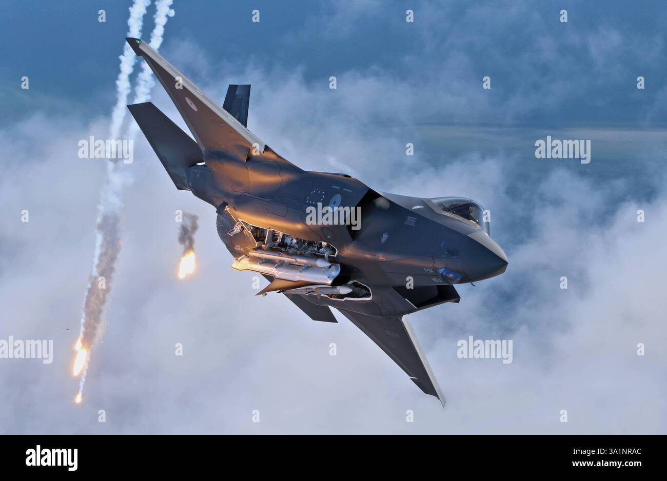 Ein Kampfflugzeug der niederländischen Luftwaffe vom Typ Lockheed ...