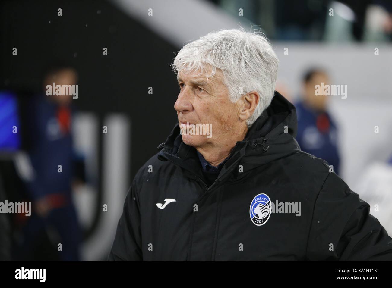 Turin, Italy. 09th Mar, 2025. Gianpiero Gasperini manager of Atalanta ...