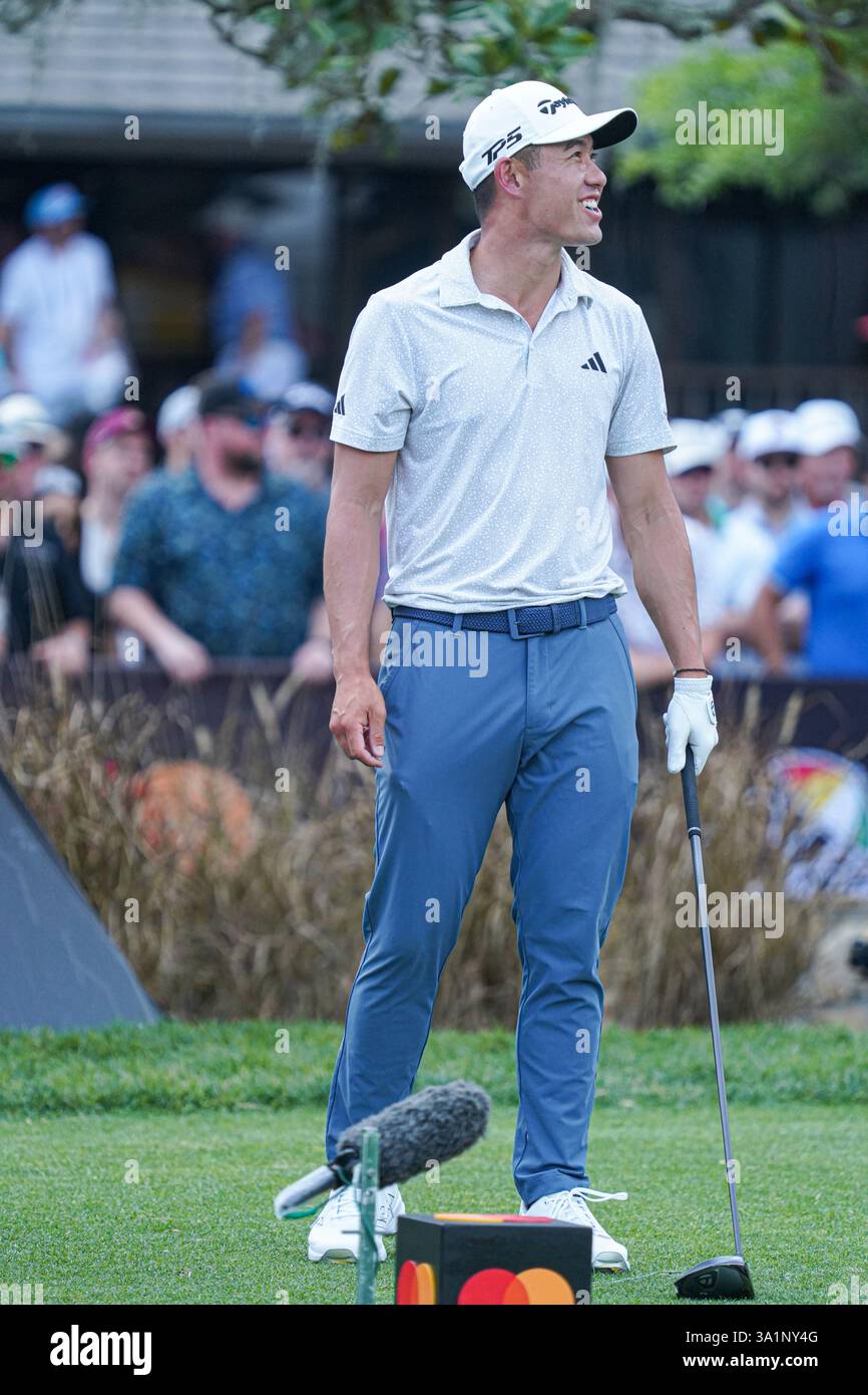 Orlando, Florida, USA, March 9, 2024, Collin Morikawa During the 2025 ...