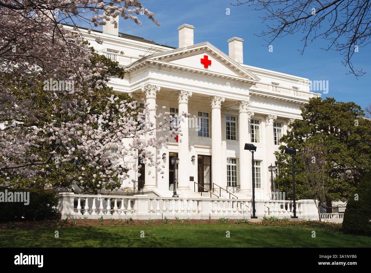 American Red Cross National Headquarters building, Washington, DC Stock ...