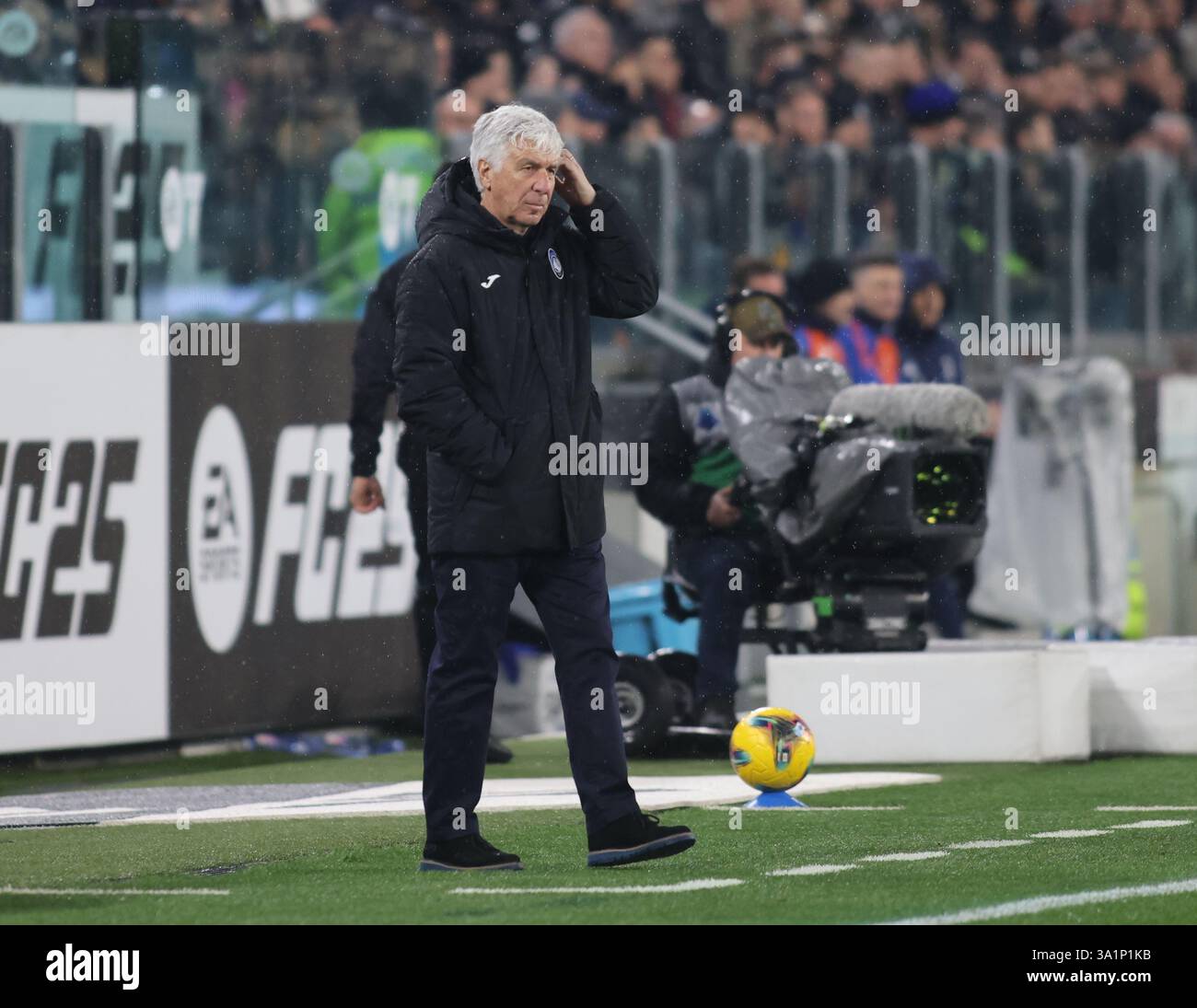 Gianpiero Gasperini manager of Atalanta BC during the Italian Serie A ...