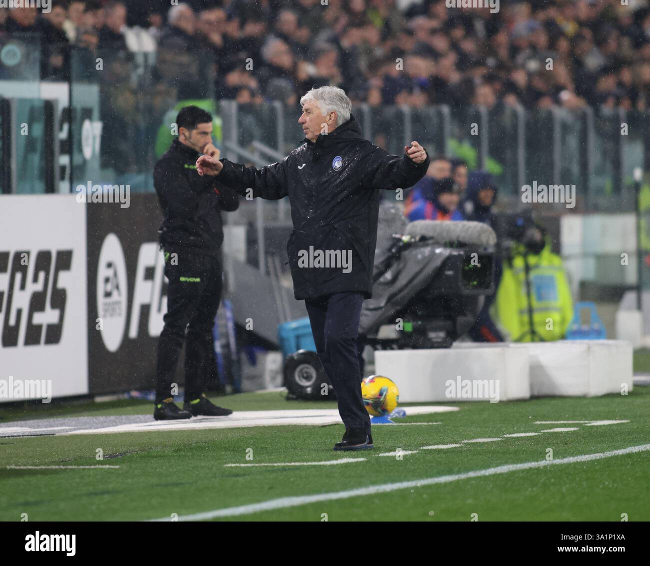 Gianpiero Gasperini manager of Atalanta BC during the Italian Serie A ...
