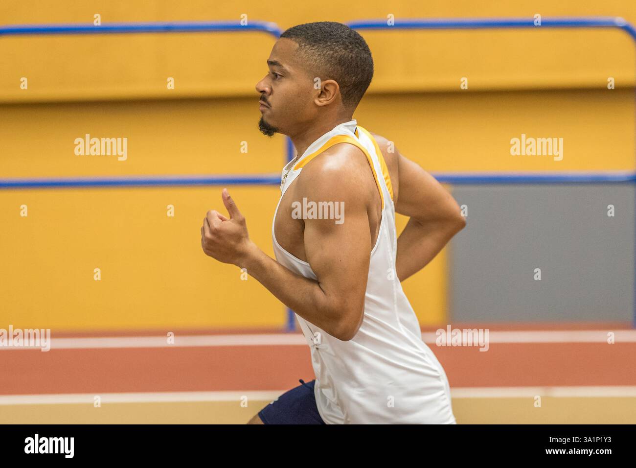 Birmingham, Alabama, USA. 2nd Mar, 2025. East Texas A&M Lions runner ...