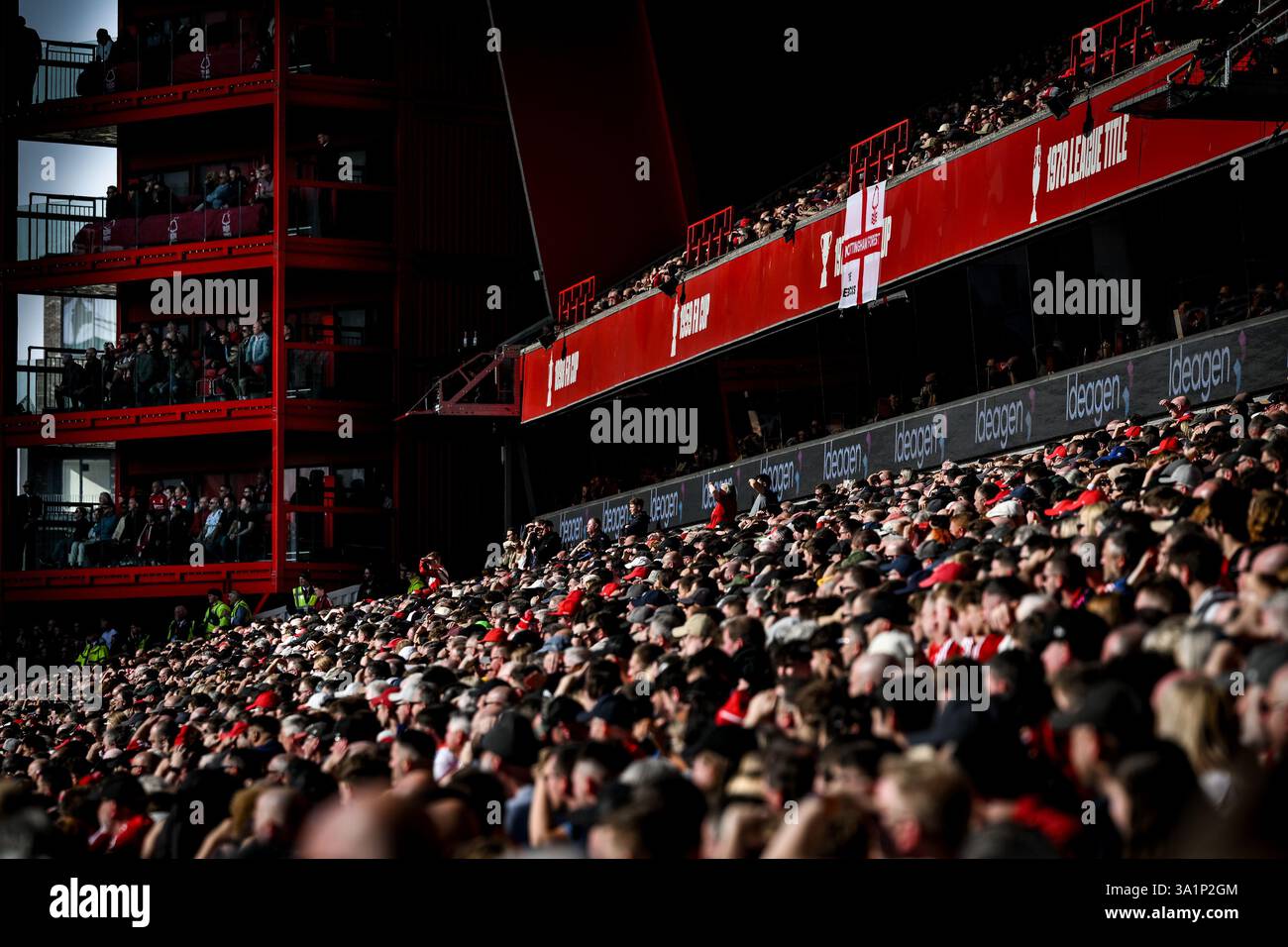 Forest supporters during the Premier League match between Nottingham ...
