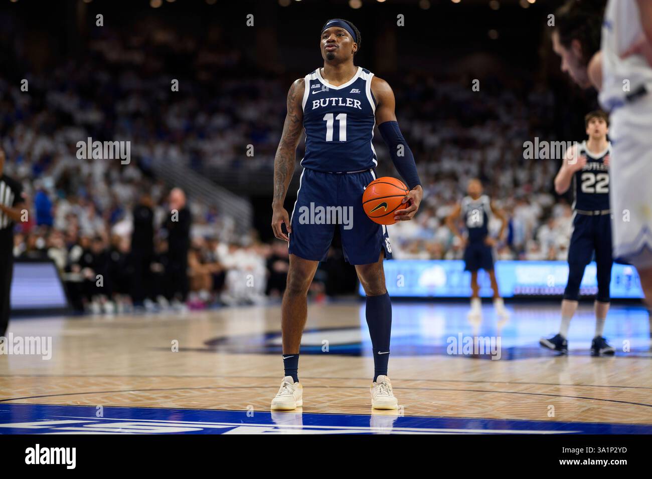 OMAHA, NE - MARCH 08: Butler Bulldogs forward Jahmyl Telfort (11 ...