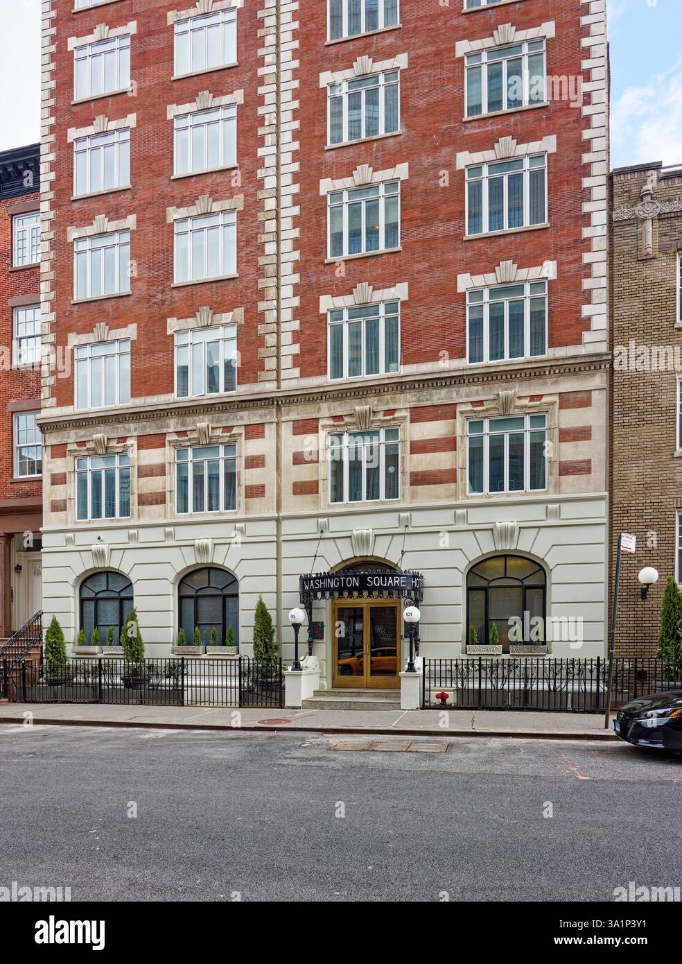 Washington Square Hotel, 101-105 Waverly Place, was built in 1902 as ...