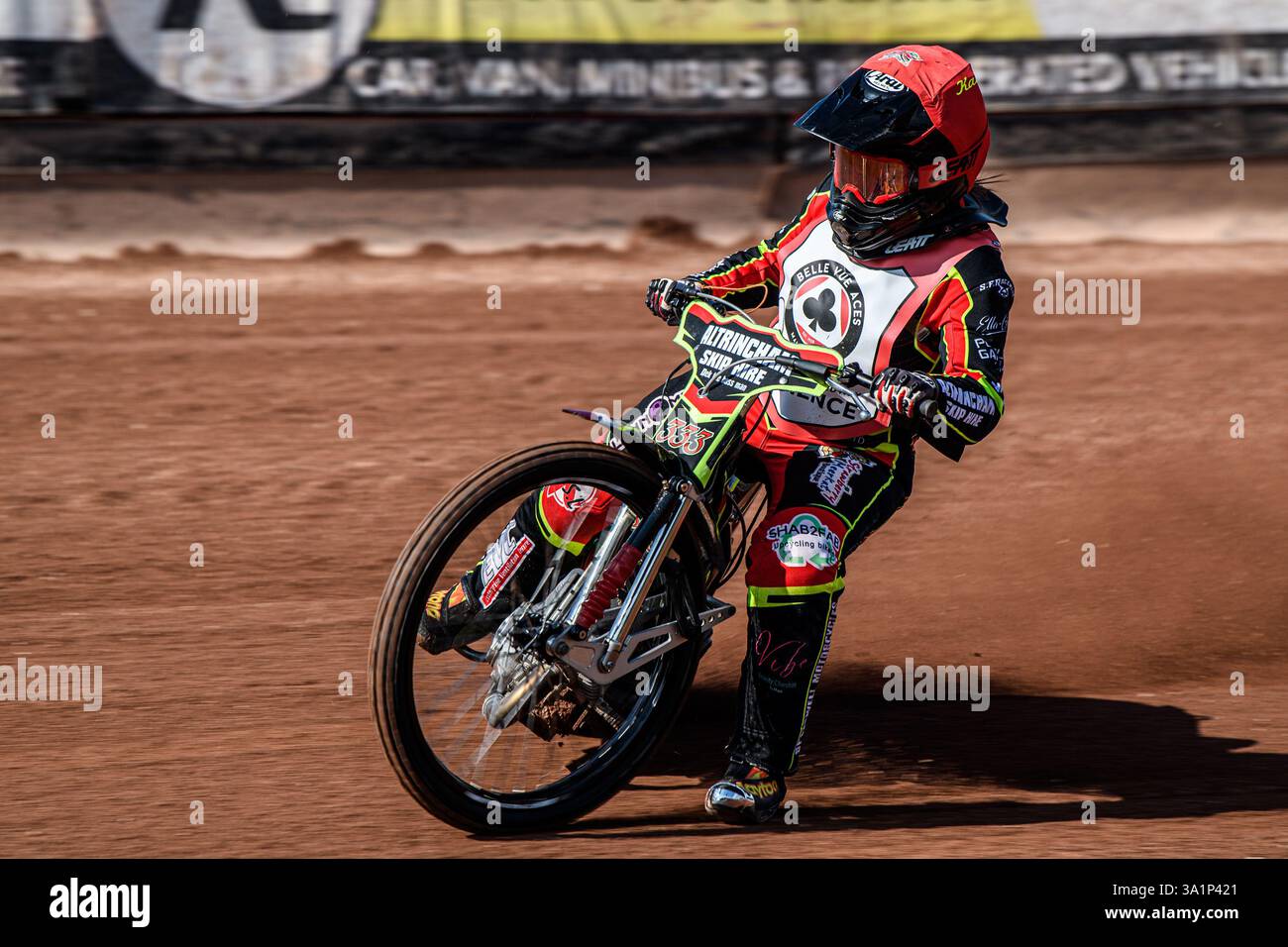 National Speedway Stadium, Manchester on Sunday 9th March 2025. Katie ...