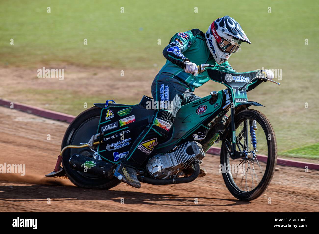 Mason Watson in action during the Belle Vue Track Experience at the ...