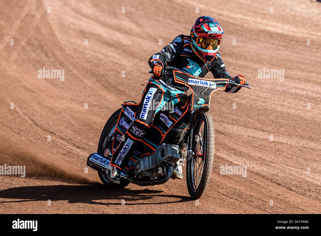 National Speedway Stadium, Manchester on Sunday 9th March 2025. Casper ...