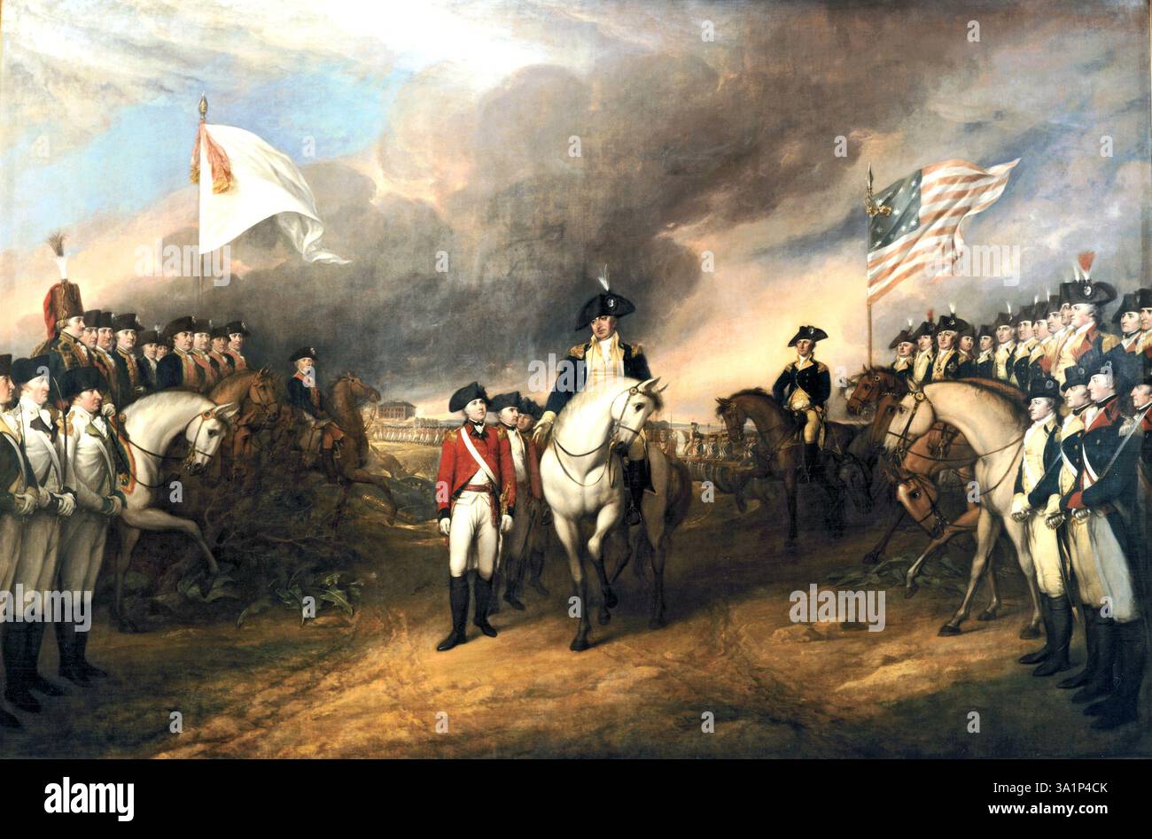 This painting depicts the forces of British Major General Charles ...