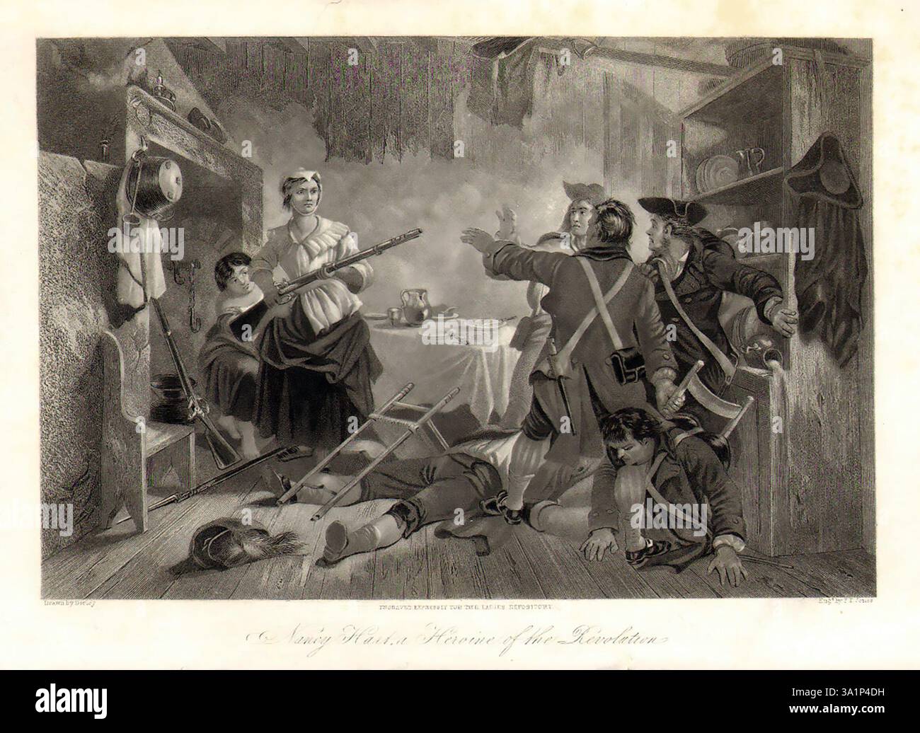 Nancy Hart, Nancy Morgan Hart (1735–1830) rebel heroine of the American ...