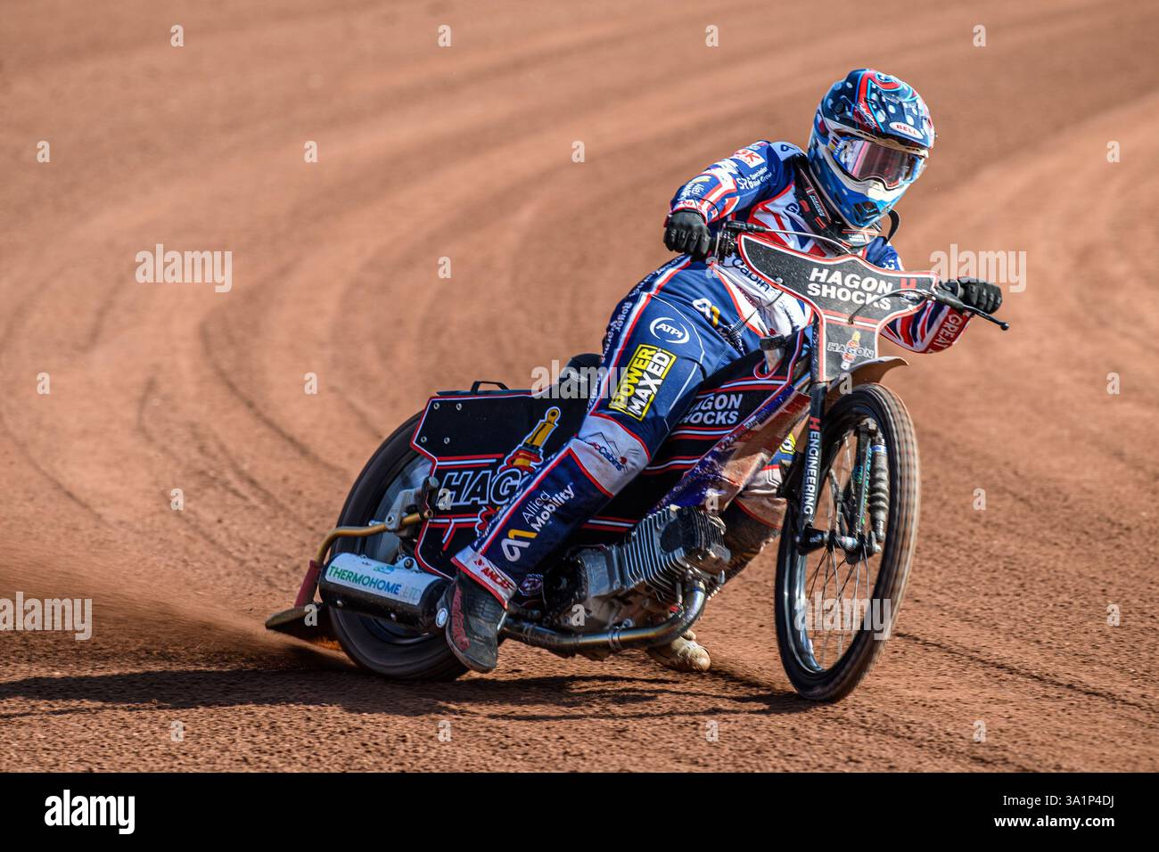 National Speedway Stadium, Manchester on Sunday 9th March 2025. Sam ...