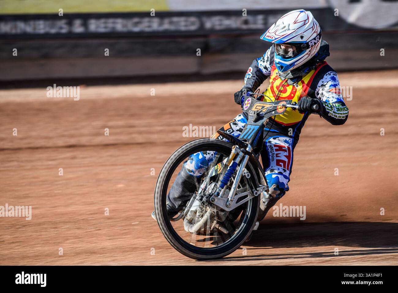 National Speedway Stadium, Manchester on Sunday 9th March 2025. Billy ...