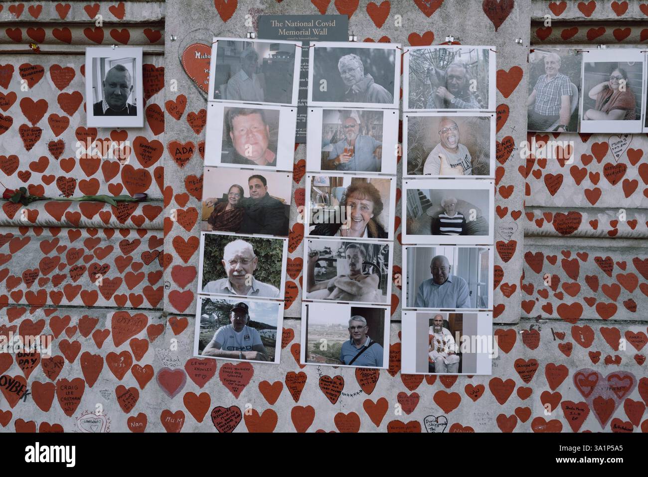 A Covid-19 Day of Reflection takes place at the National Covid Memorial ...