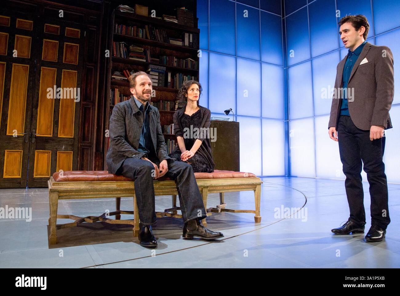 family conference - l-r: Ralph Fiennes (Jack Tanner), Indira Varma (Ann ...