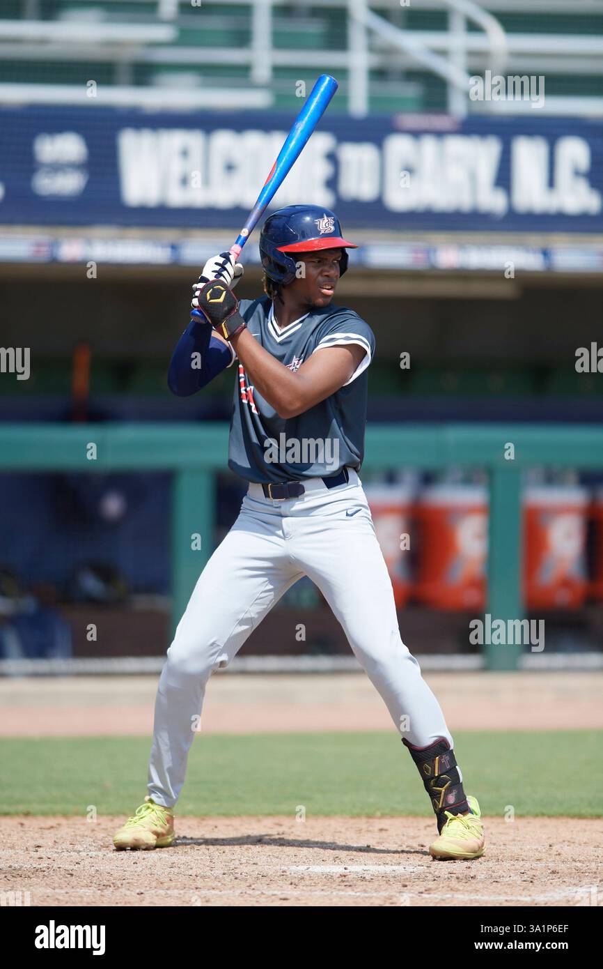 Quentin Young (24) (Camarillo, CA) at bat during the USA Baseball 18U ...
