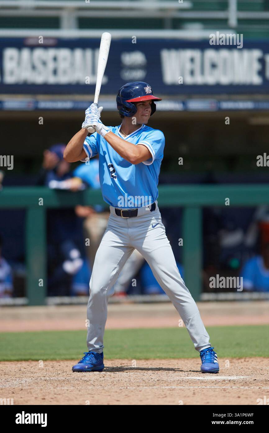Brady Harris (2) (Saint Augustine, FL) at bat during the USA Baseball ...