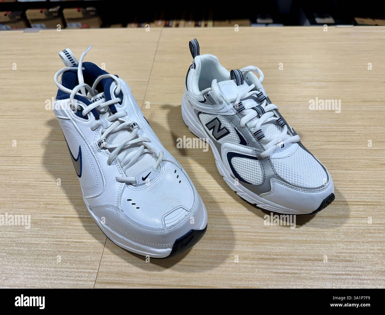 United States - March 9, 2025: Dad Shoe Showdown - New Balance 408 vs ...