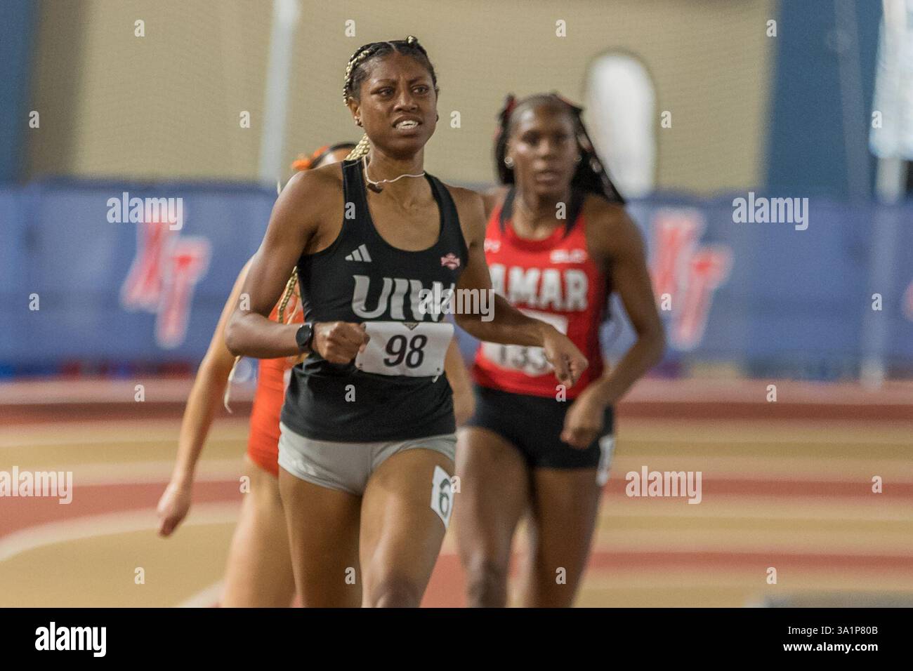 March 2, 2025: Incarnate Word Cardinals runner Chantell Bowman competes ...