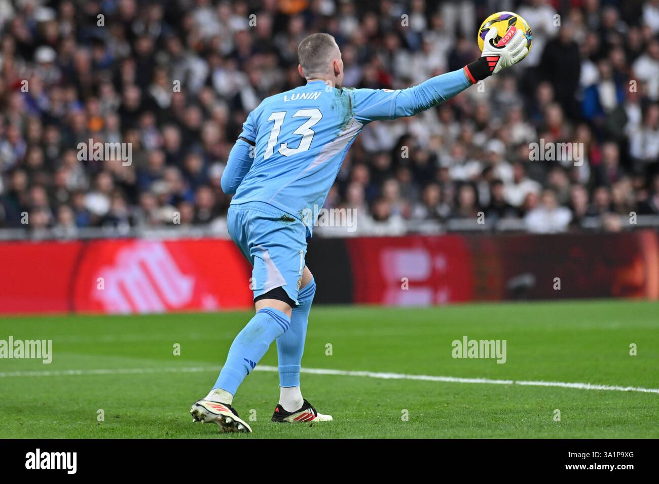 March 9, 2025, Madrid, Madrid, Spain: 13 ANDRII LUNIN during the ...