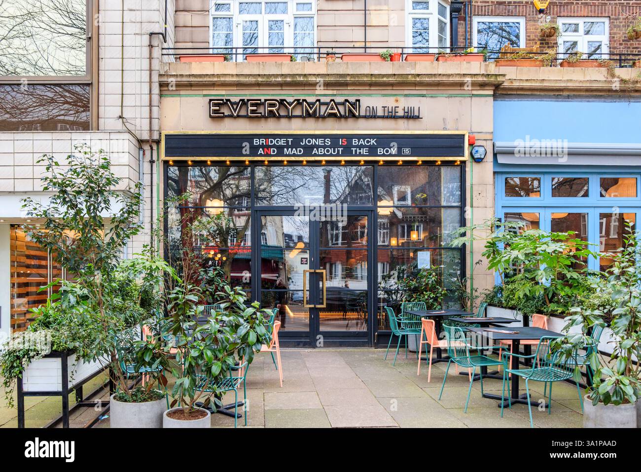 The Everyman on the Hill cinema on Haverstock Hill, Belsize Park ...