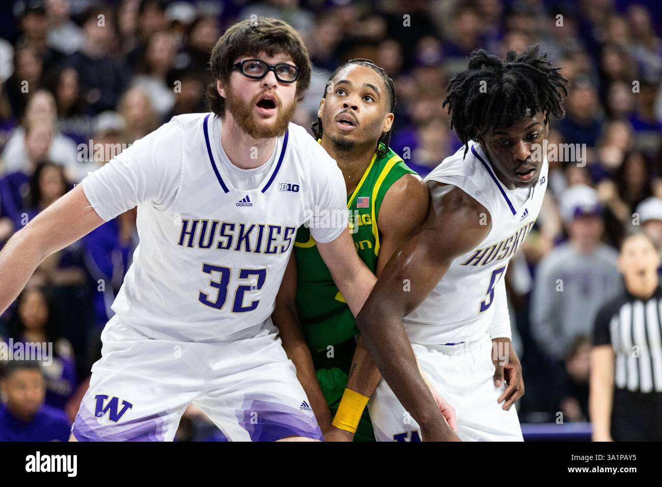 Seattle, Washington, USA. 9th Mar, 2025. KEESHAWN BARTHELEMY #9 of the ...
