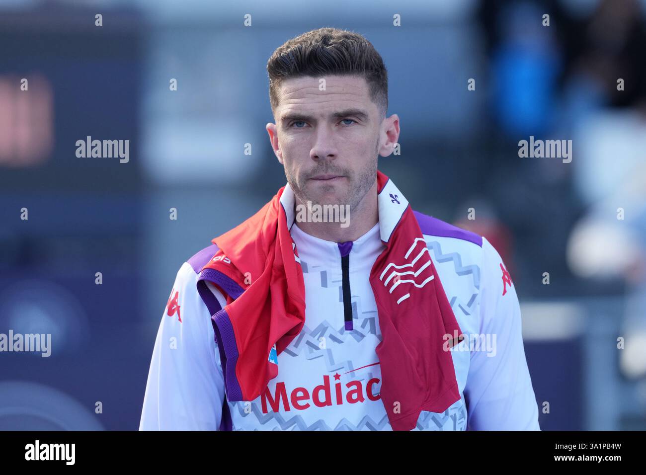 Naples, Italy. 9 Mar, 2025. Robin Gosens of ACF Fiorentina during the ...