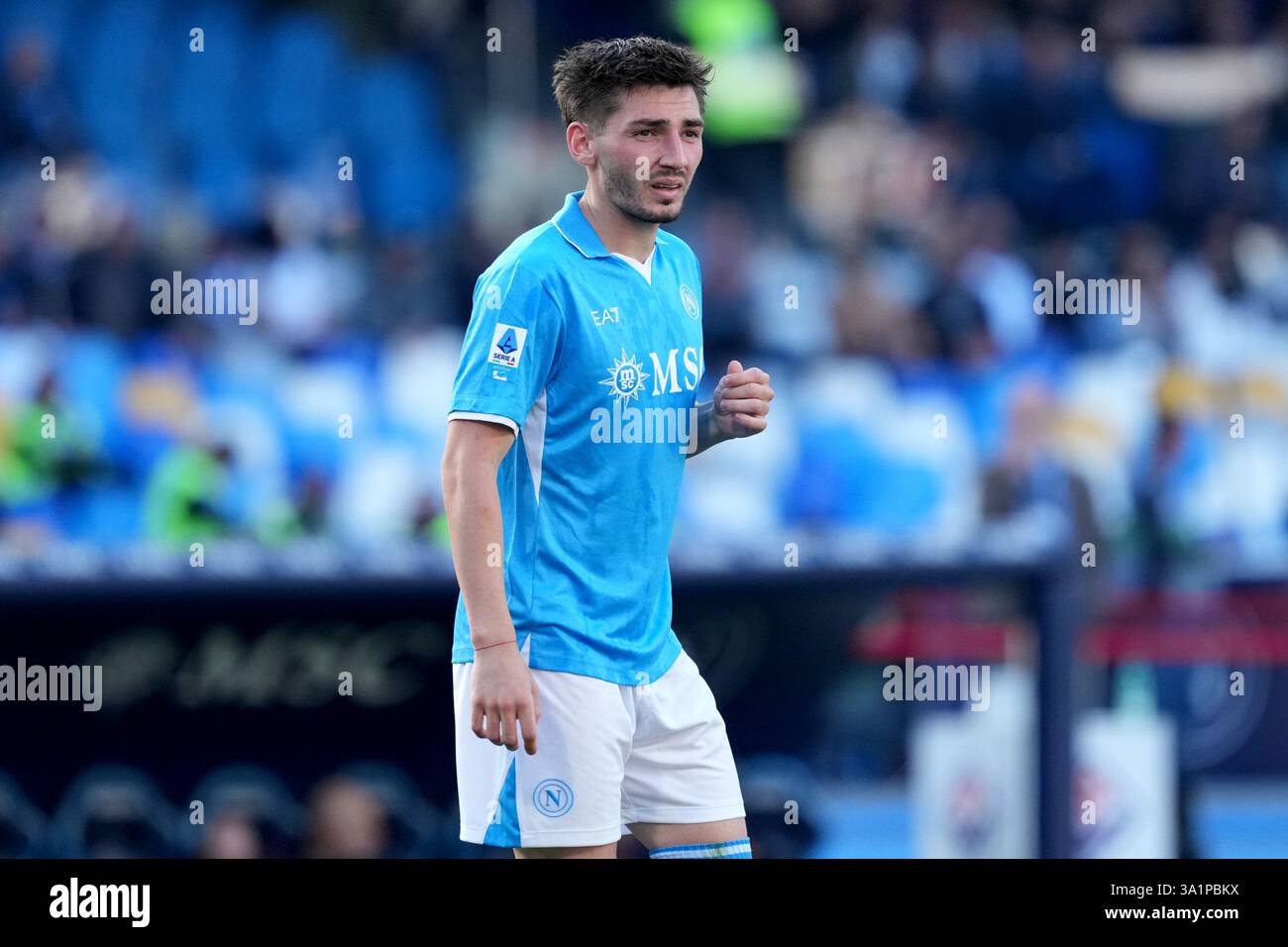 Naples, Italy. 9 Mar, 2025. Billy Gilmour of SSC Napoli during the ...